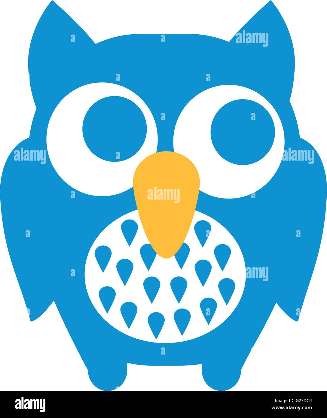 Cartoon Owl thinking Stock Vector Image & Art - Alamy