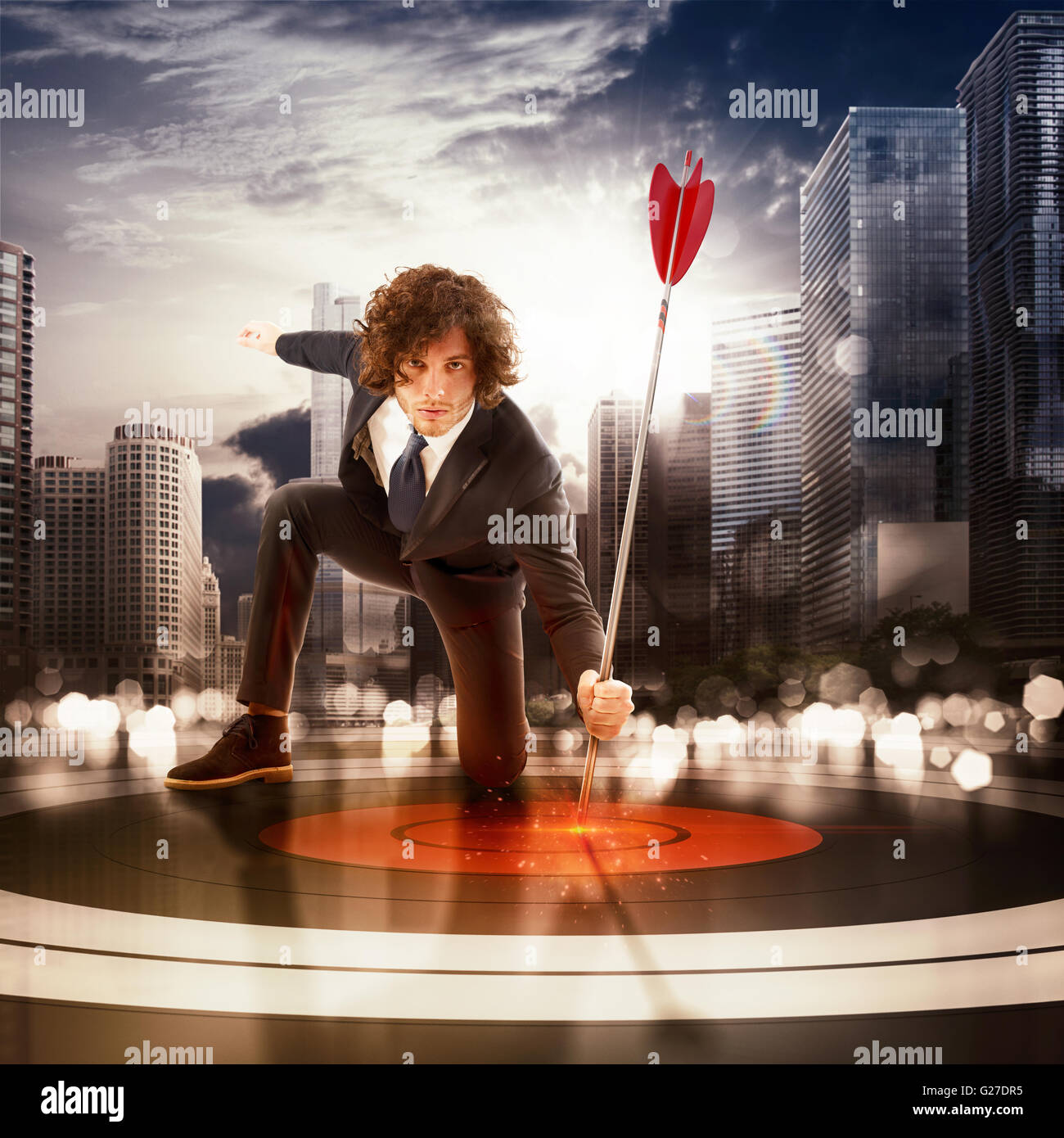 Determination and objective hi-res stock photography and images - Alamy