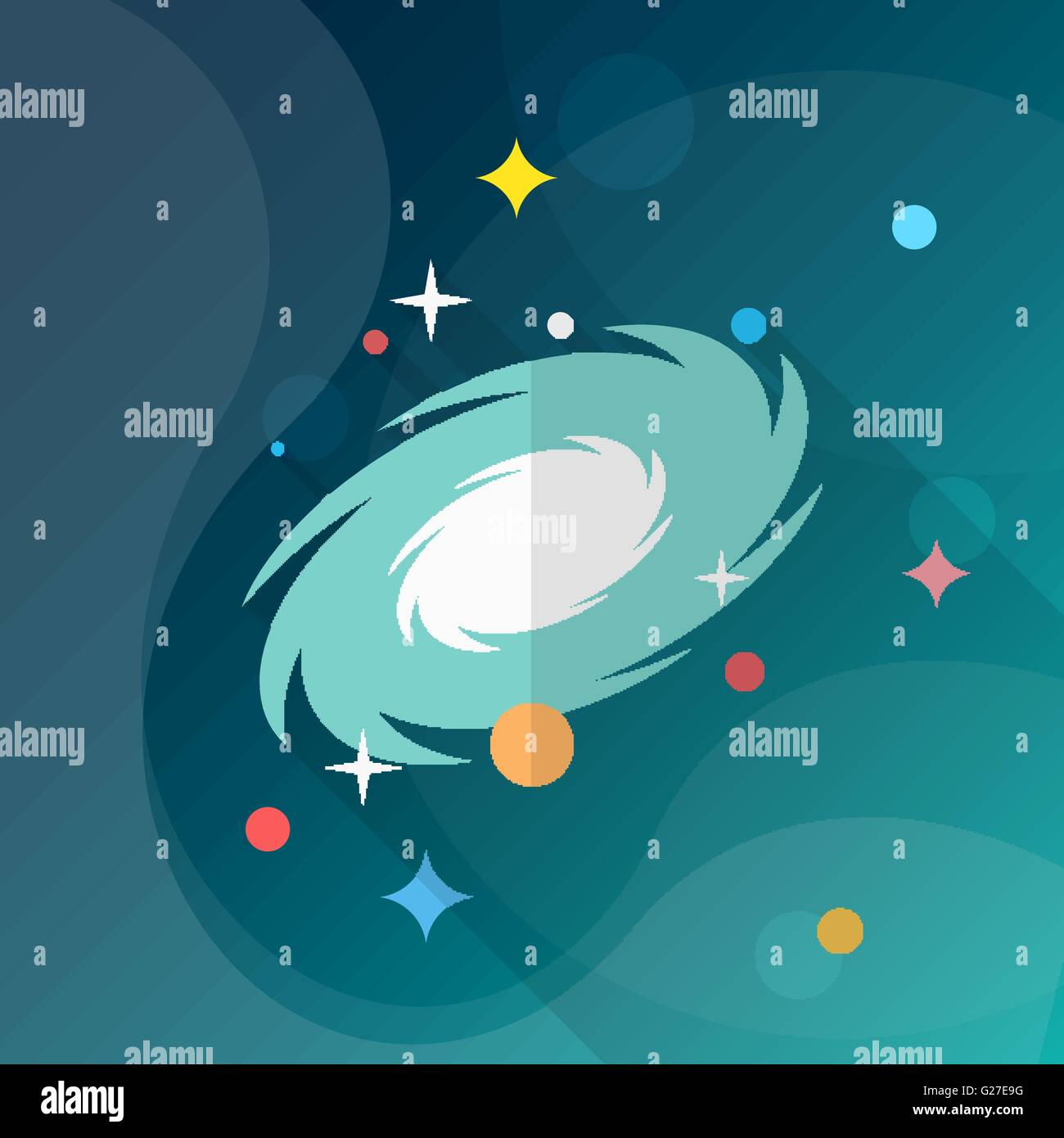 Nebulae vector vectors Stock Vector Images - Alamy