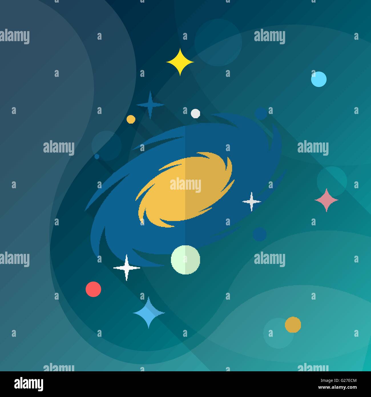 Nebulae vector vectors Stock Vector Images - Alamy