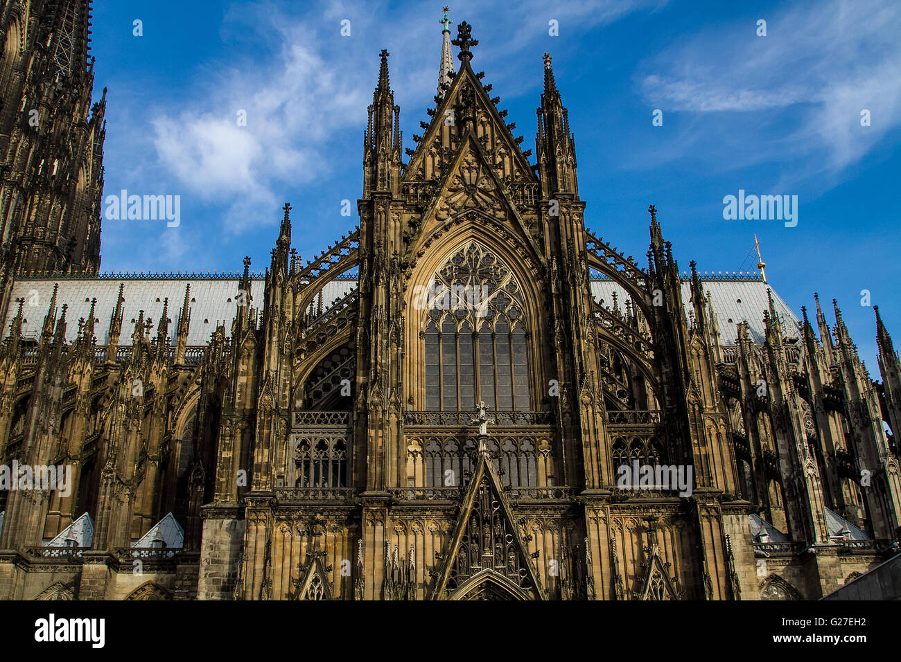 cologne cathedral germany gothic church dom landmark architecture Stock ...