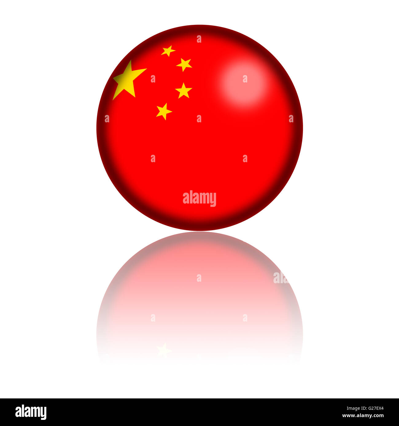 China flag Cut Out Stock Images & Pictures - Alamy
