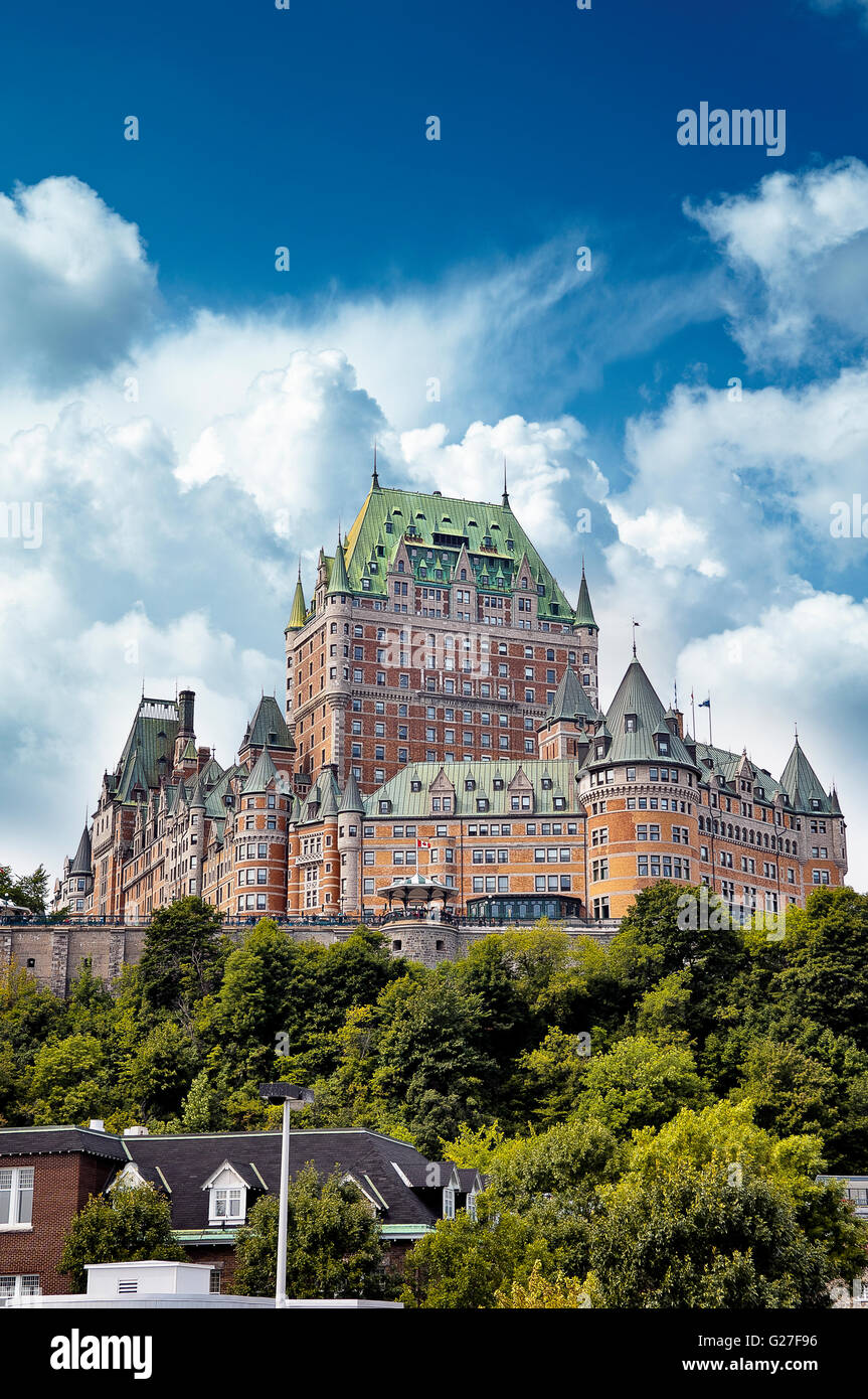 Chateau Frontenac Hotel in Quebec City, Canada Stock Photo - Alamy