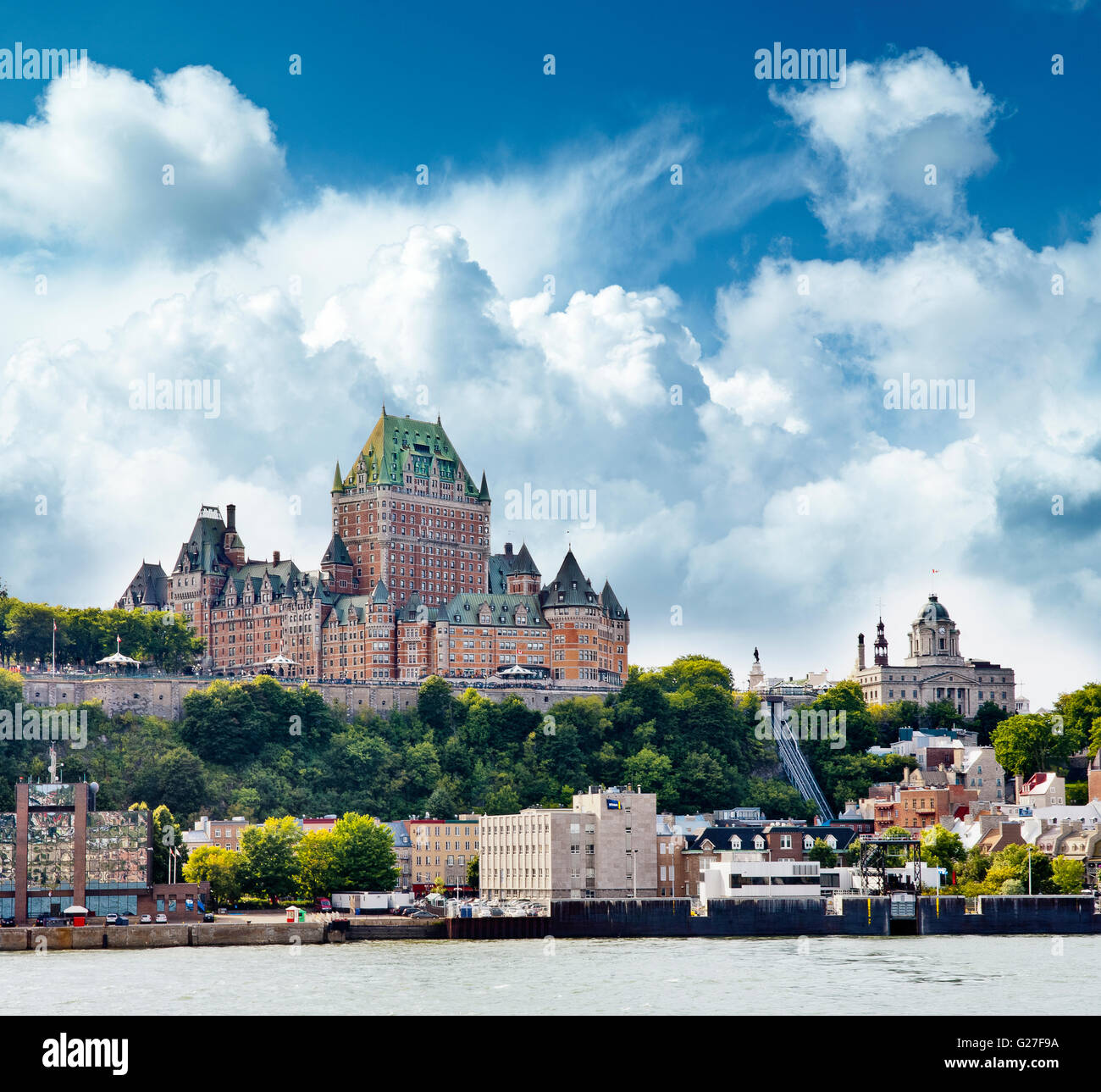 Quebec city colonial hi-res stock photography and images - Alamy
