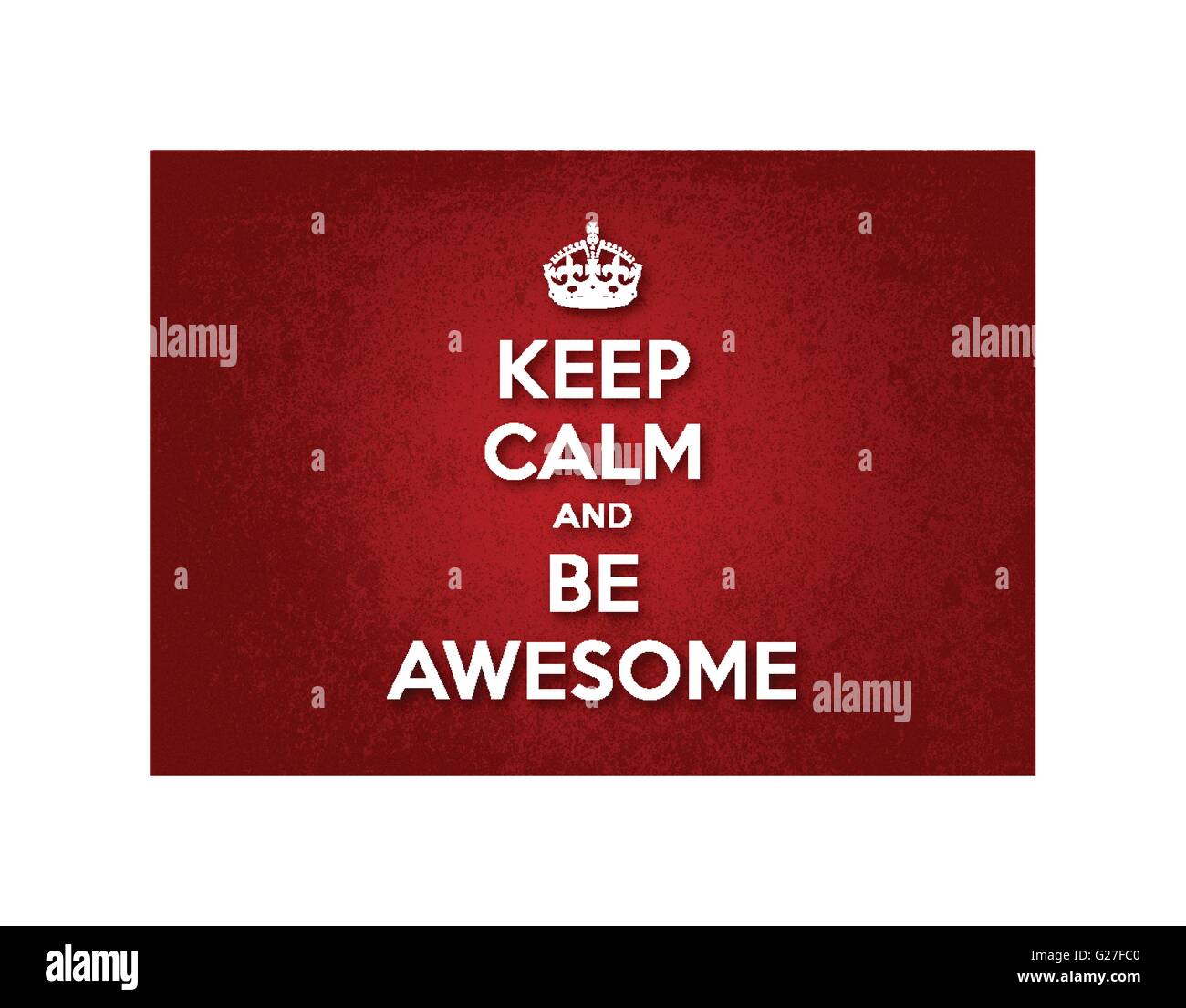 Keep calm crown Cut Out Stock Images & Pictures - Alamy