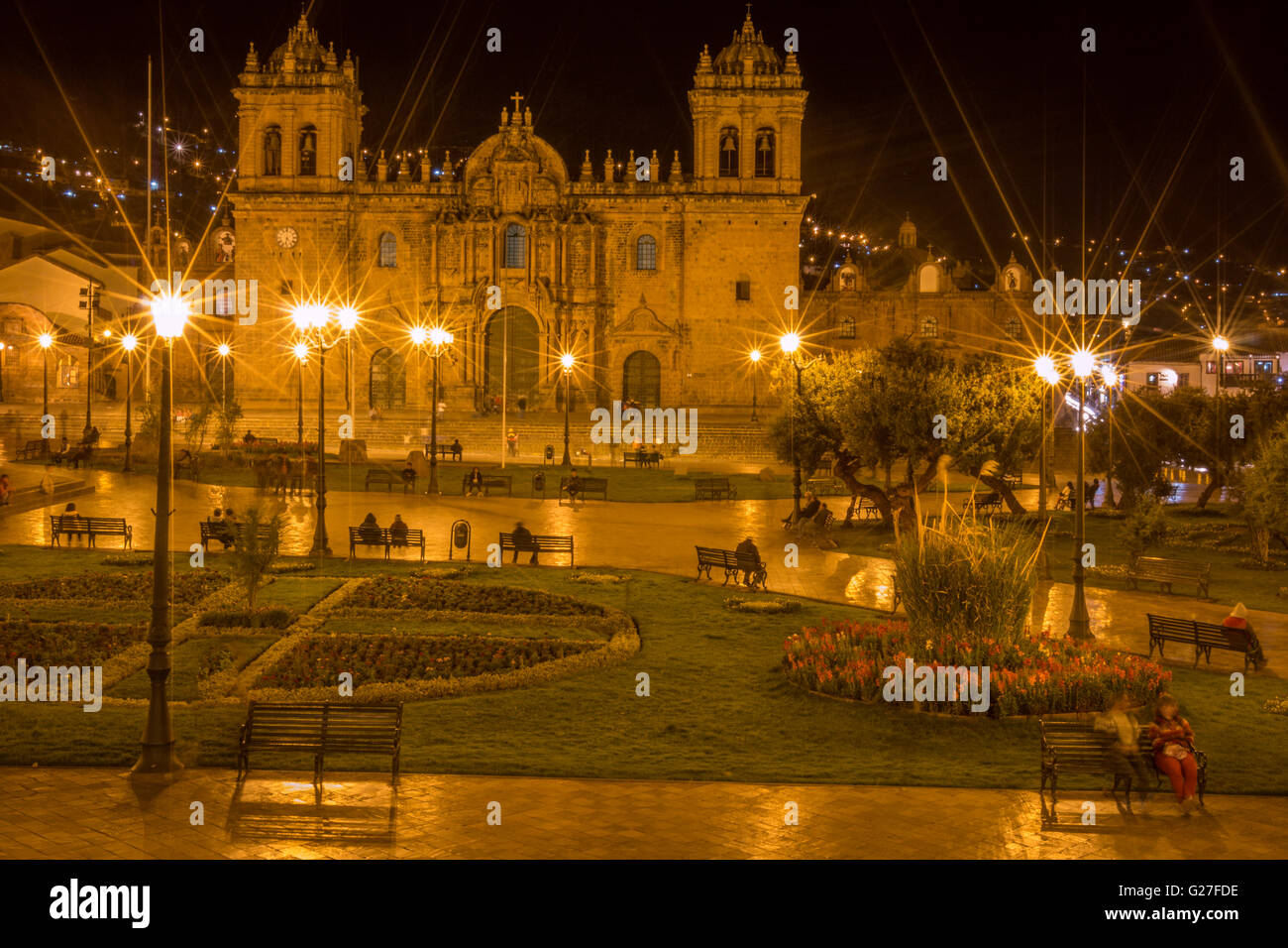 Night view cusco peru hi-res stock photography and images - Alamy