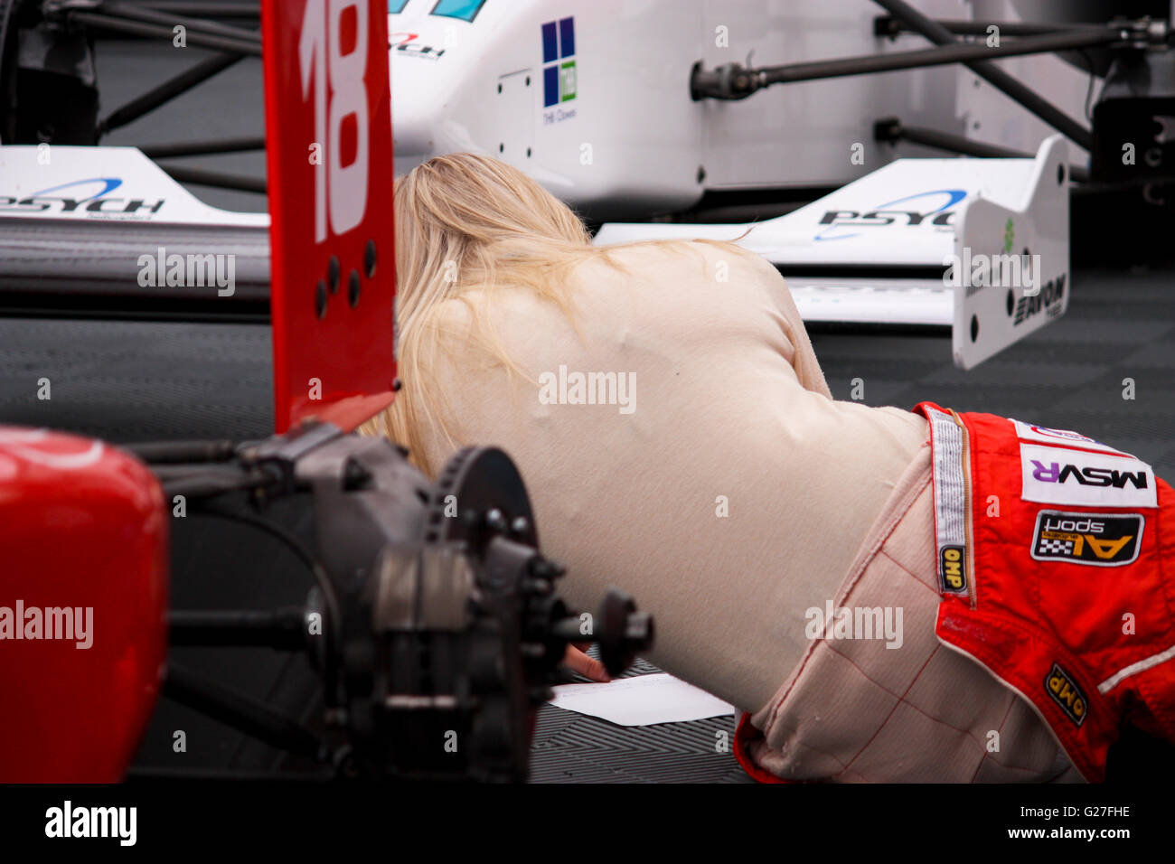 Woman racing driver hi-res stock photography and images - Alamy