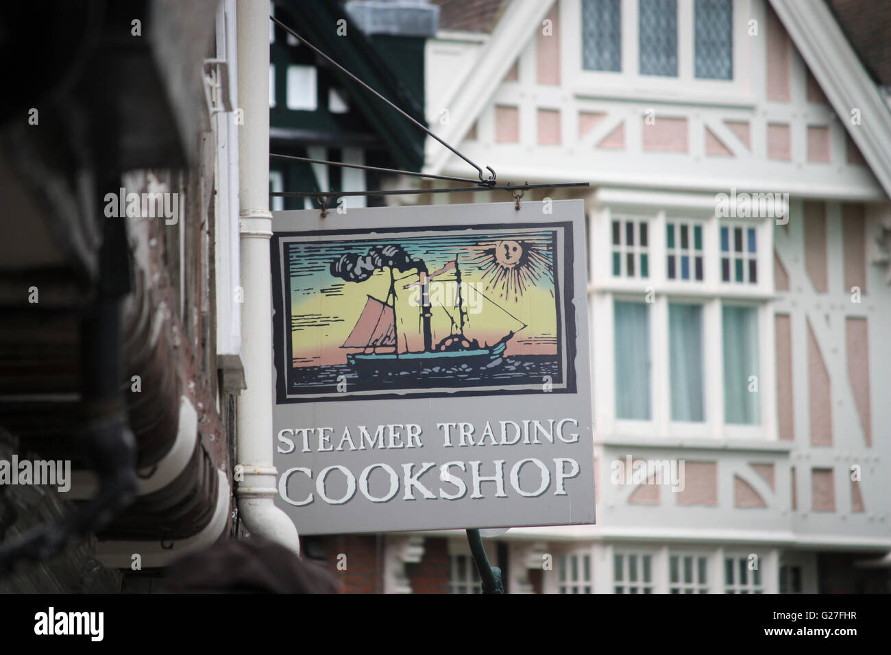 Steamer trading cookshop hi-res stock photography and images - Alamy