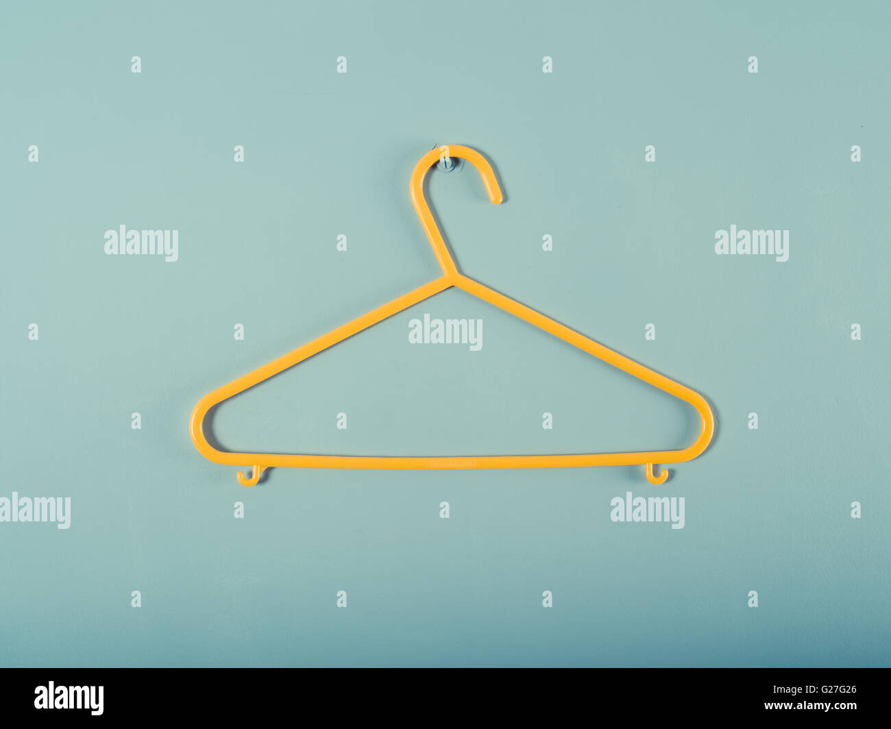 Blue plastic hanger hi-res stock photography and images - Alamy