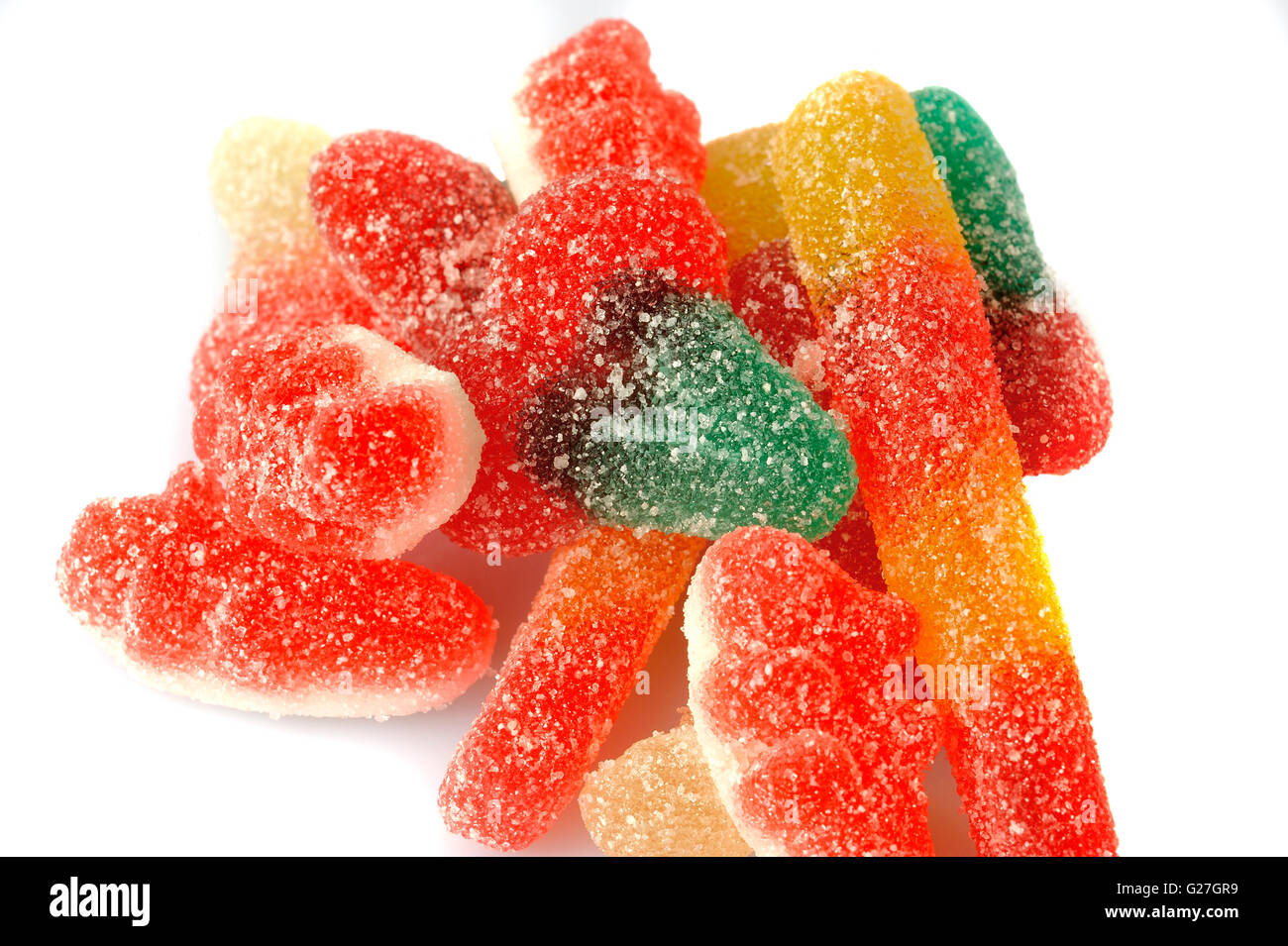 Assortment candies different colors hi-res stock photography and images ...