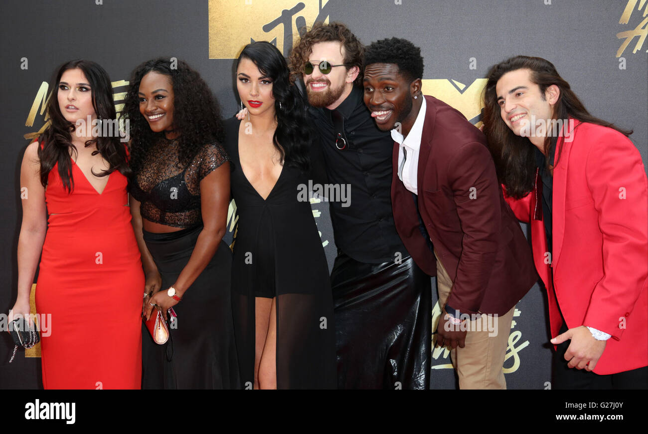 2016 MTV Movie Awards at Warner Bros. Studios - Arrivals Featuring ...