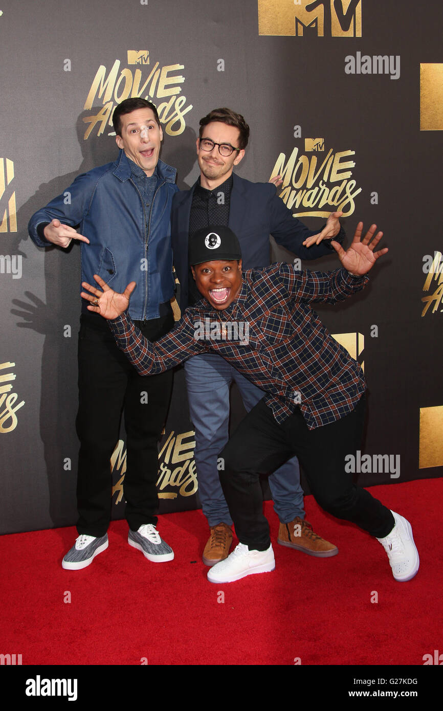 25th Annual MTV Movie Awards Featuring: Andy Samberg, Jorma Taccone ...