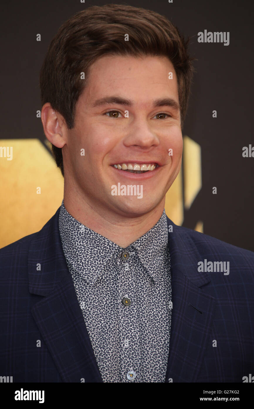 25th Annual MTV Movie Awards Featuring: Adam Devine Where: Burbank ...