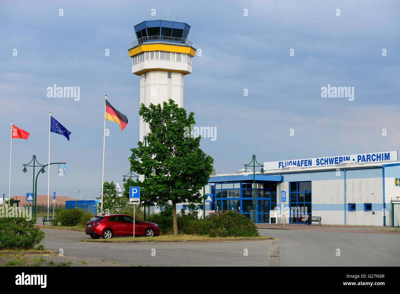 GERMANY, airport Schwerin Parchim of chinese investor Jonathan Pang ...