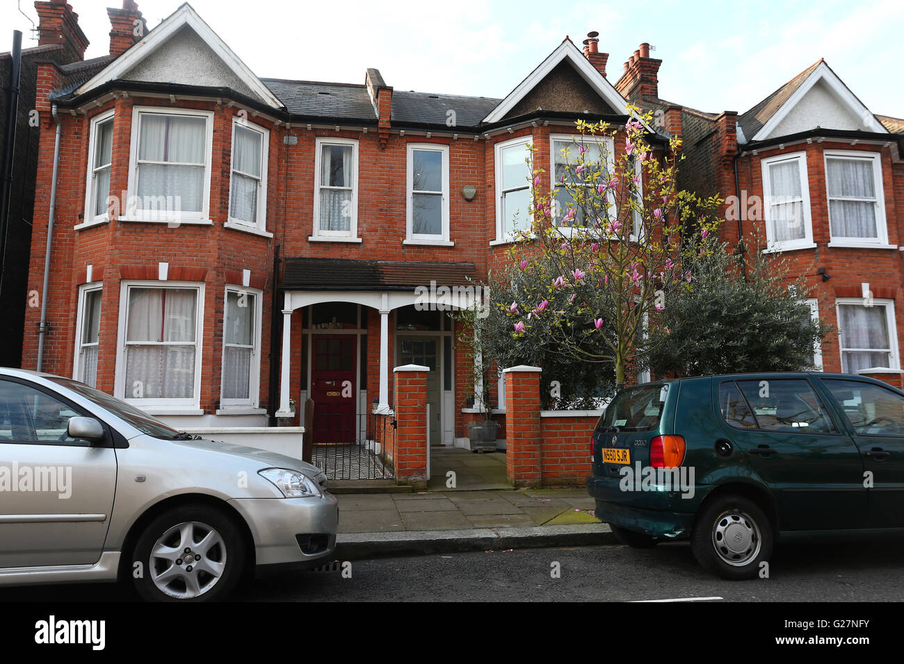 General views of David and Samantha Cameron's west London home ...