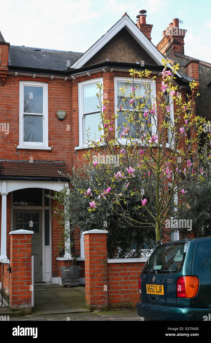 General views of David and Samantha Cameron's west London home ...