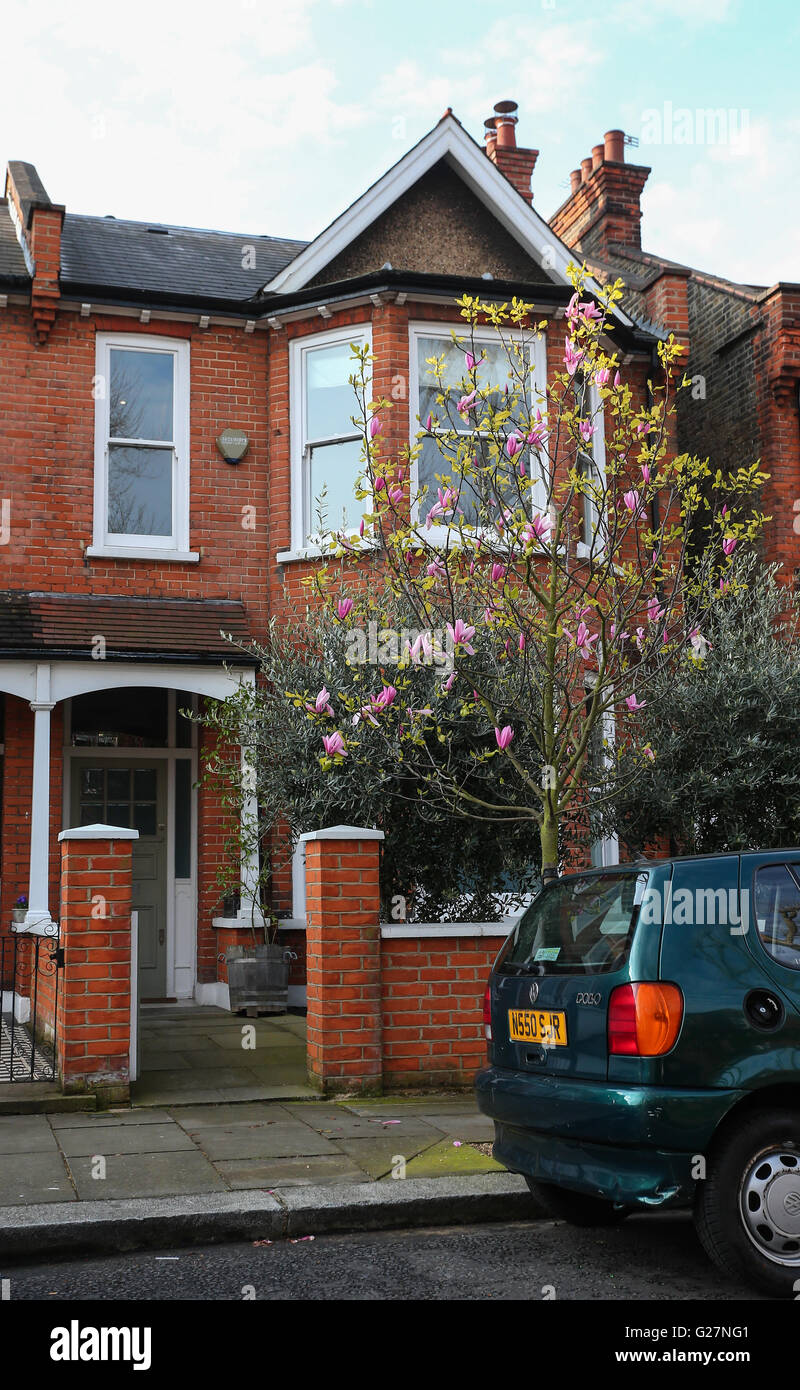 General views of David and Samantha Cameron's west London home ...