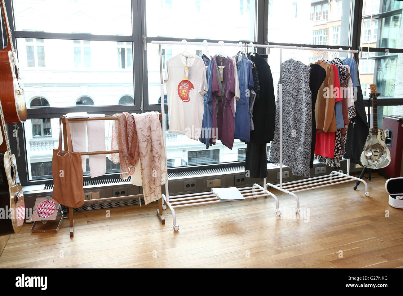 Celebrities trying out products at Indulge House at Gibson Showroom ...