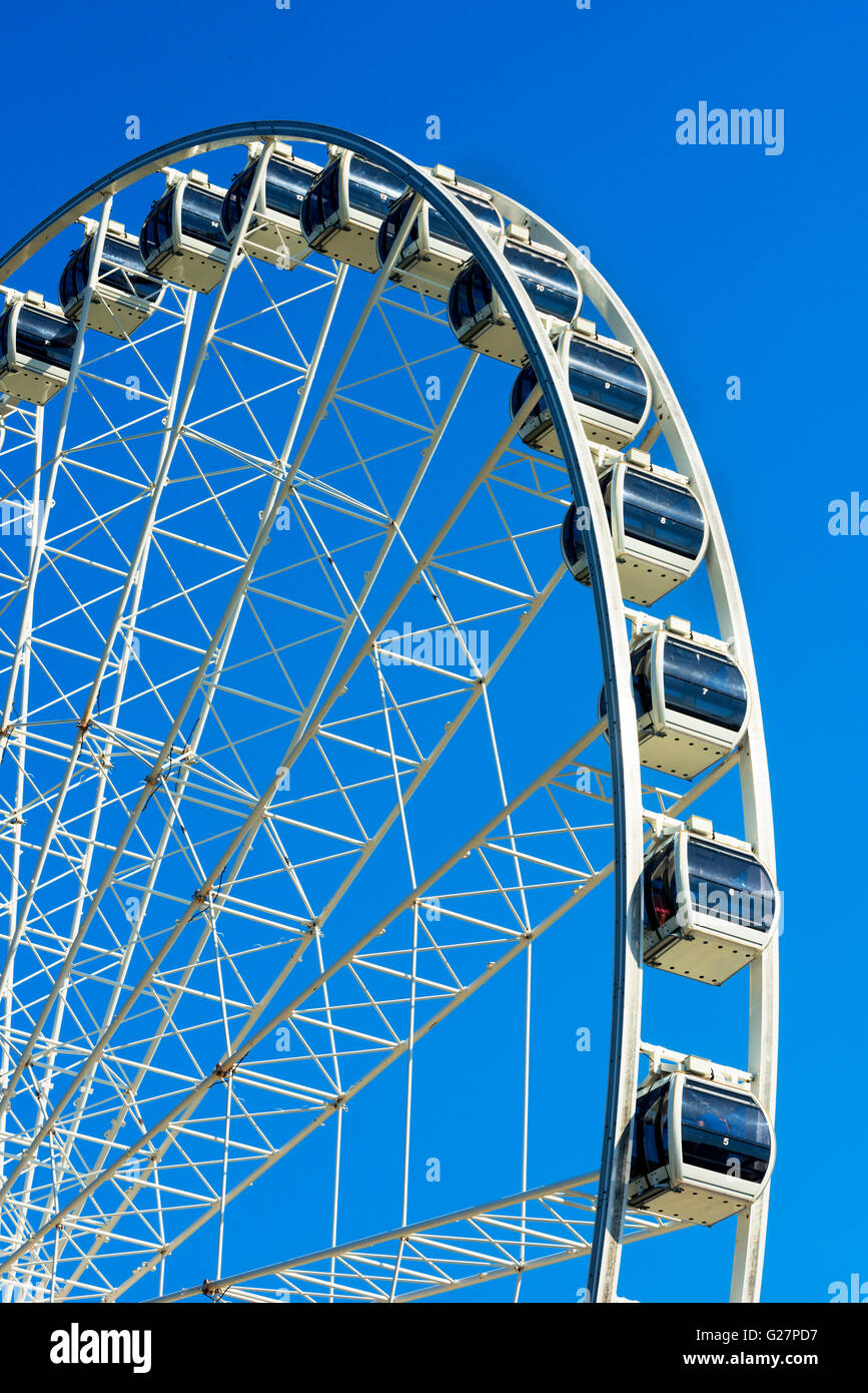 Wheel of Brisbane, Detail, Brisbane, Queensland, Australia Stock Photo ...