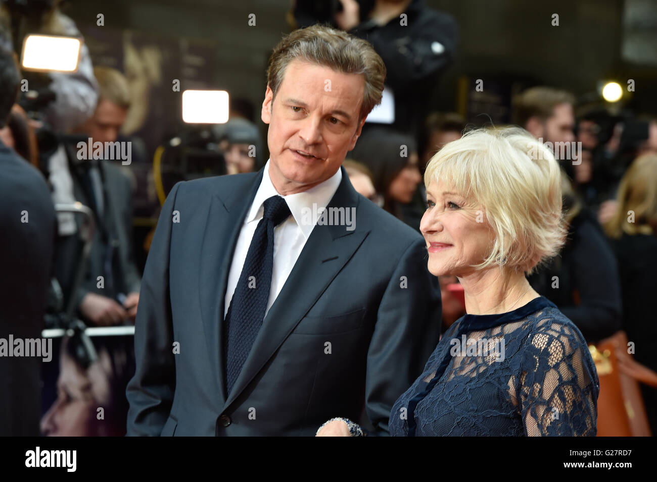 Eye in the Skye' U.K. Premiere - Arrivals Featuring: Colin Firth, Helen ...