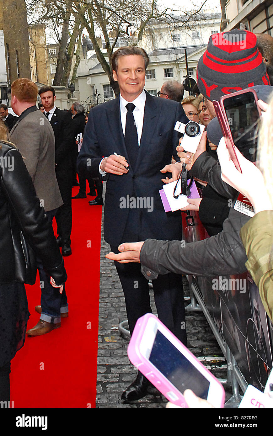 Eye in the Sky UK film premiere Colin Firth, Dame Helen Mirren on the ...