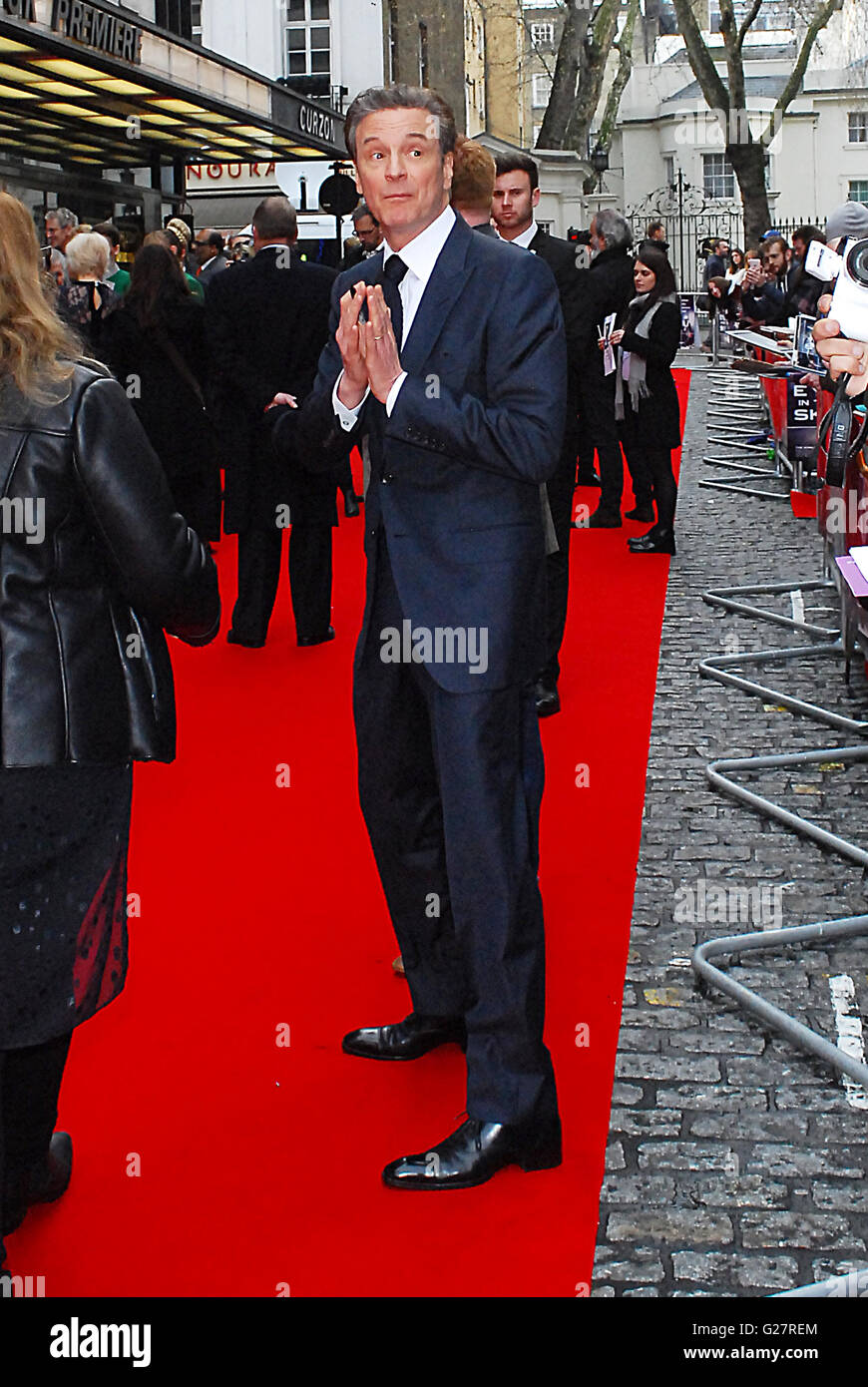 Eye in the Sky UK film premiere Colin Firth, Dame Helen Mirren on the ...