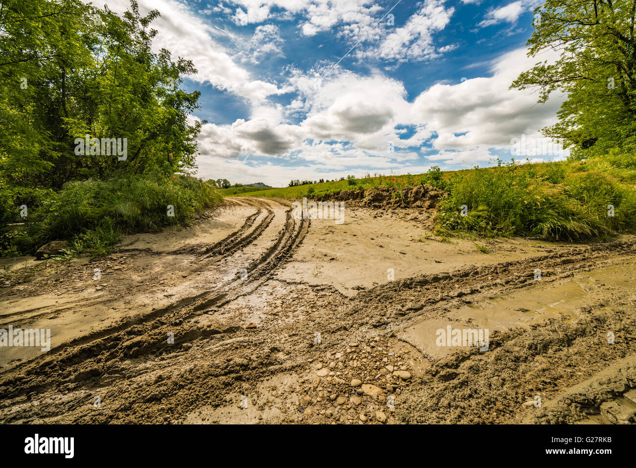 Mud ruts hi-res stock photography and images - Alamy