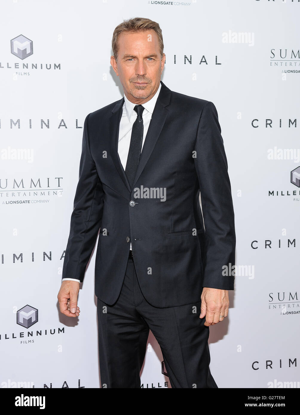 Criminal New York Premiere at AMC Lincoln Square Featuring: Kevin ...