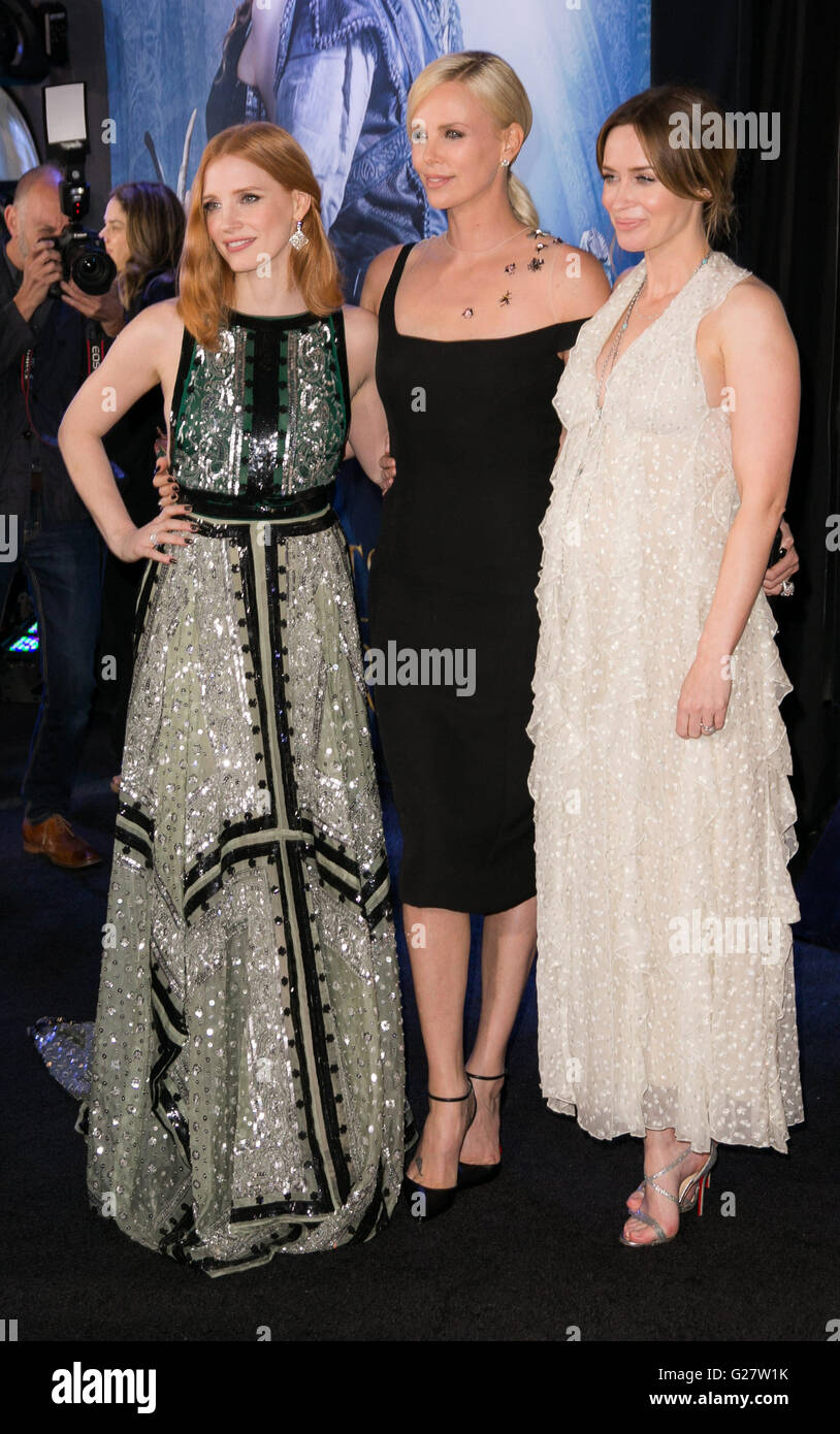 Celebrities attend The Huntsman: Winter's War Premiere at Regency ...