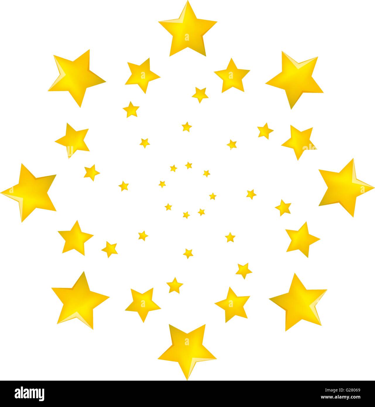 Vector illustration of a star set Stock Vector Image & Art - Alamy