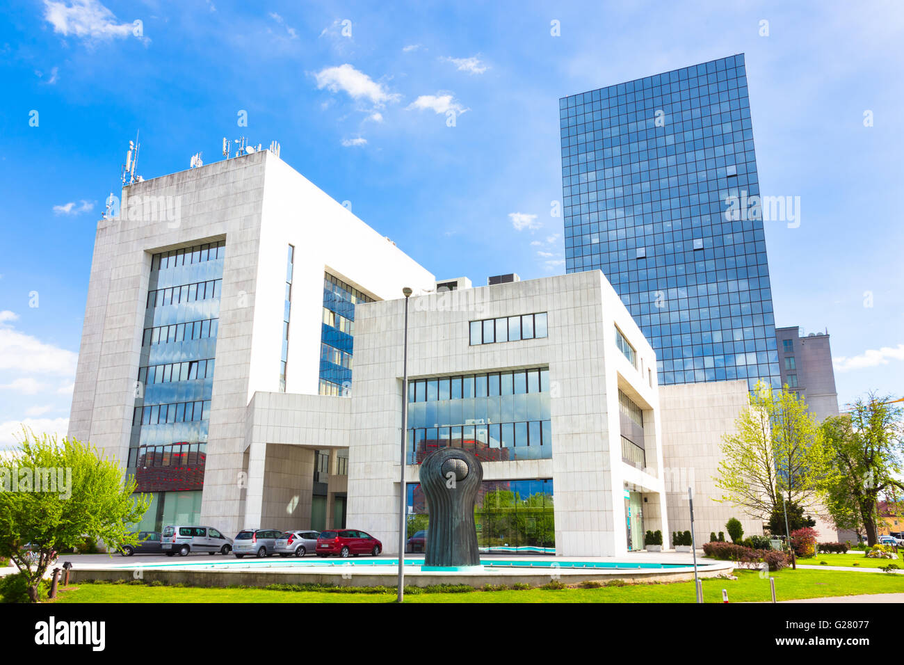 Modern office buildings Stock Photo - Alamy