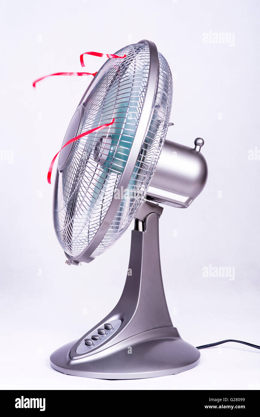 photo showing the fan on a white background Stock Photo - Alamy