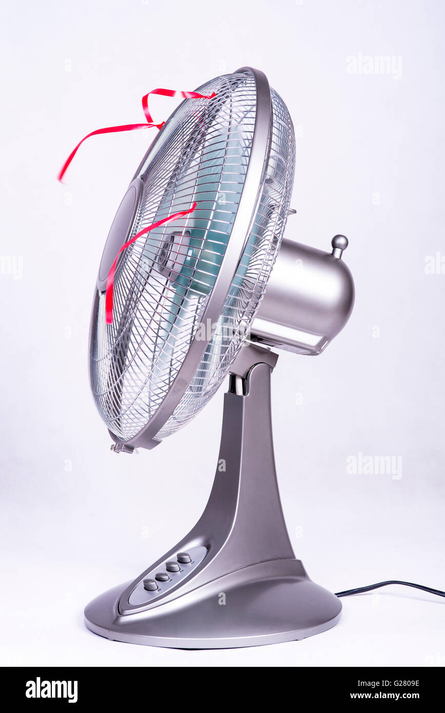 photo showing the fan on a white background Stock Photo - Alamy