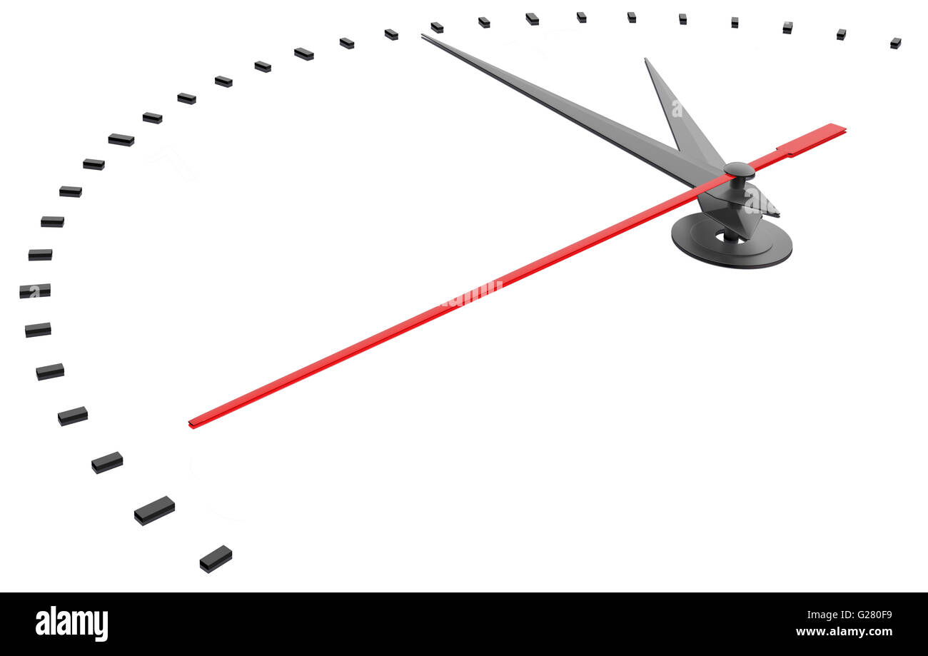 Clock and timestamp without numbers Stock Photo - Alamy