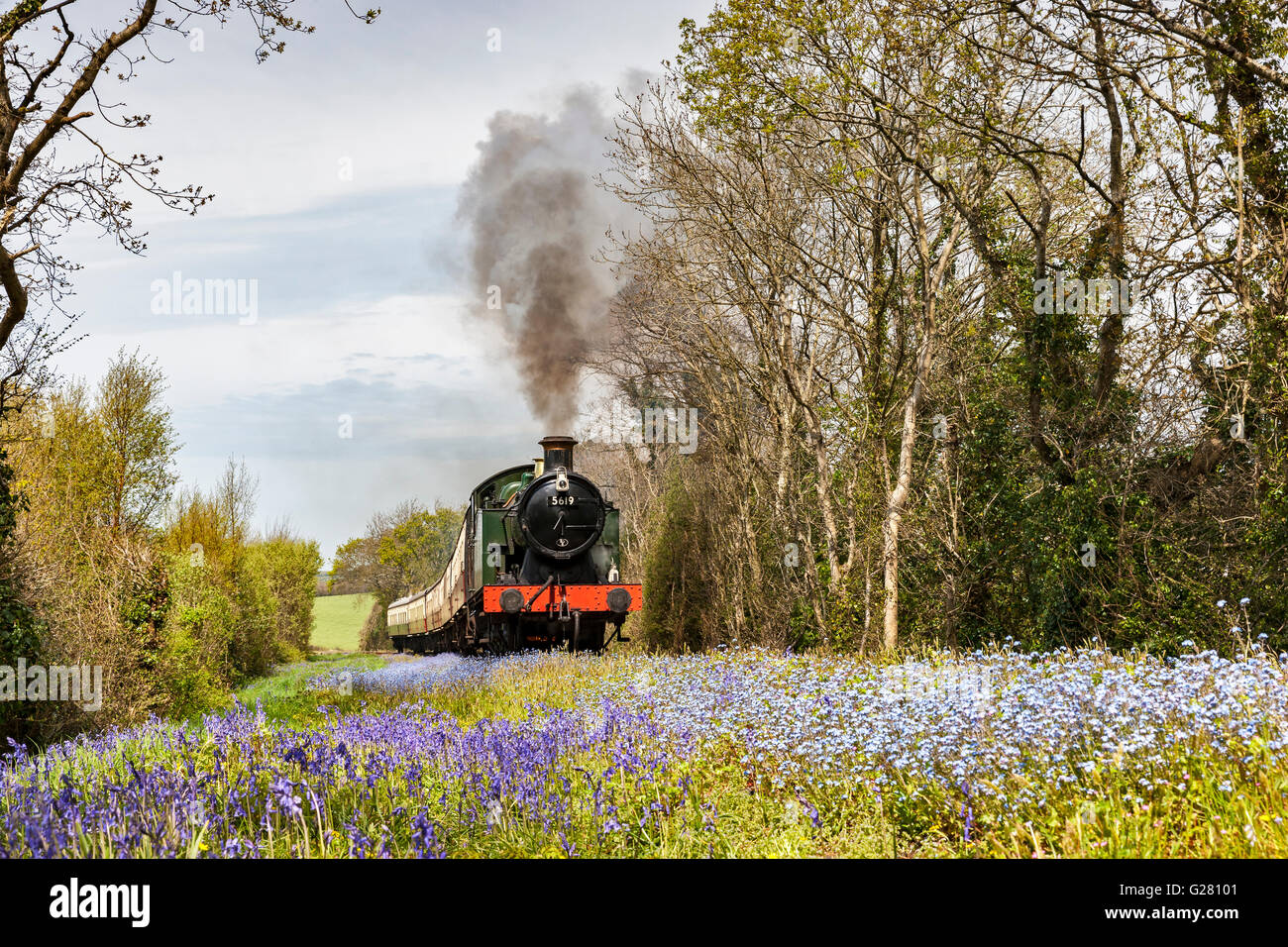 Bodmin & Wenford Steam Railway Stock Photo - Alamy