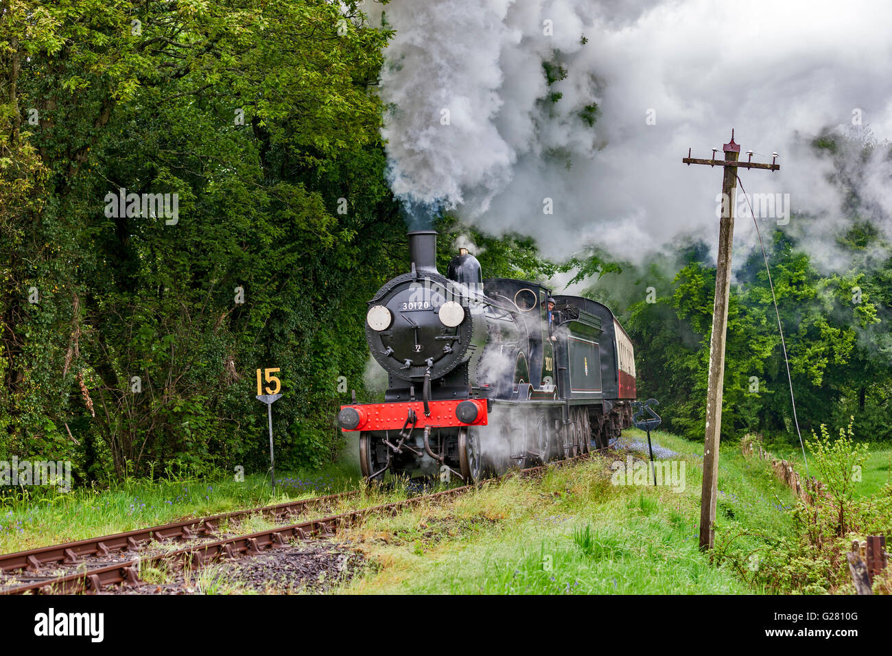 Bodmin & Wenford Steam Railway Stock Photo - Alamy