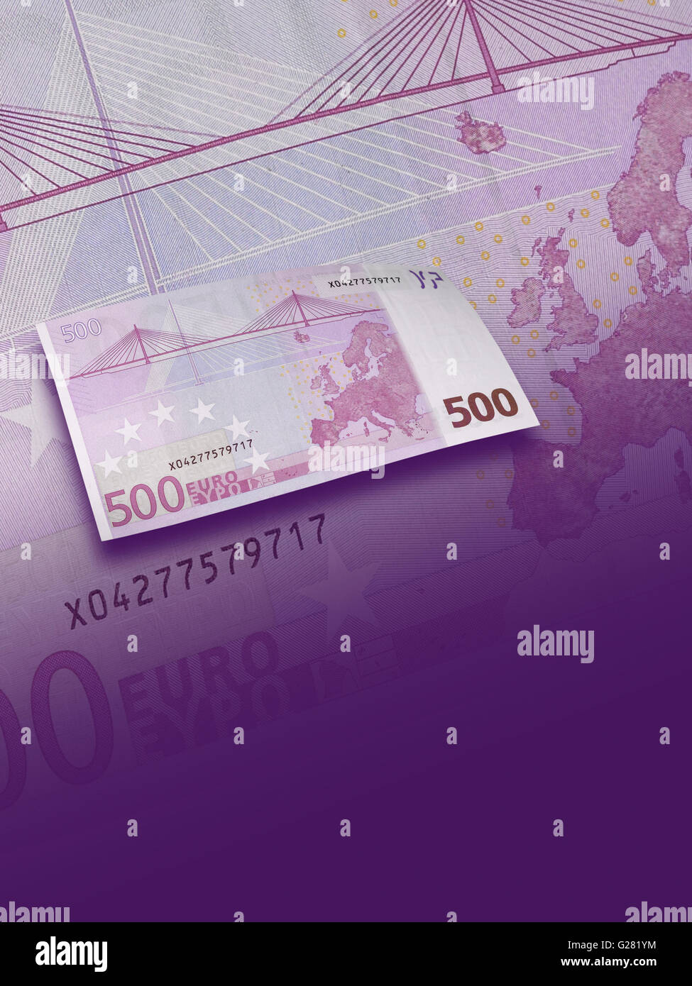 Five Hundred Euro Bill Collage In Purple Tone Vertical Format Stock five-hundred-euro-bill-collage-in-purple-tone-vertical-format-stock