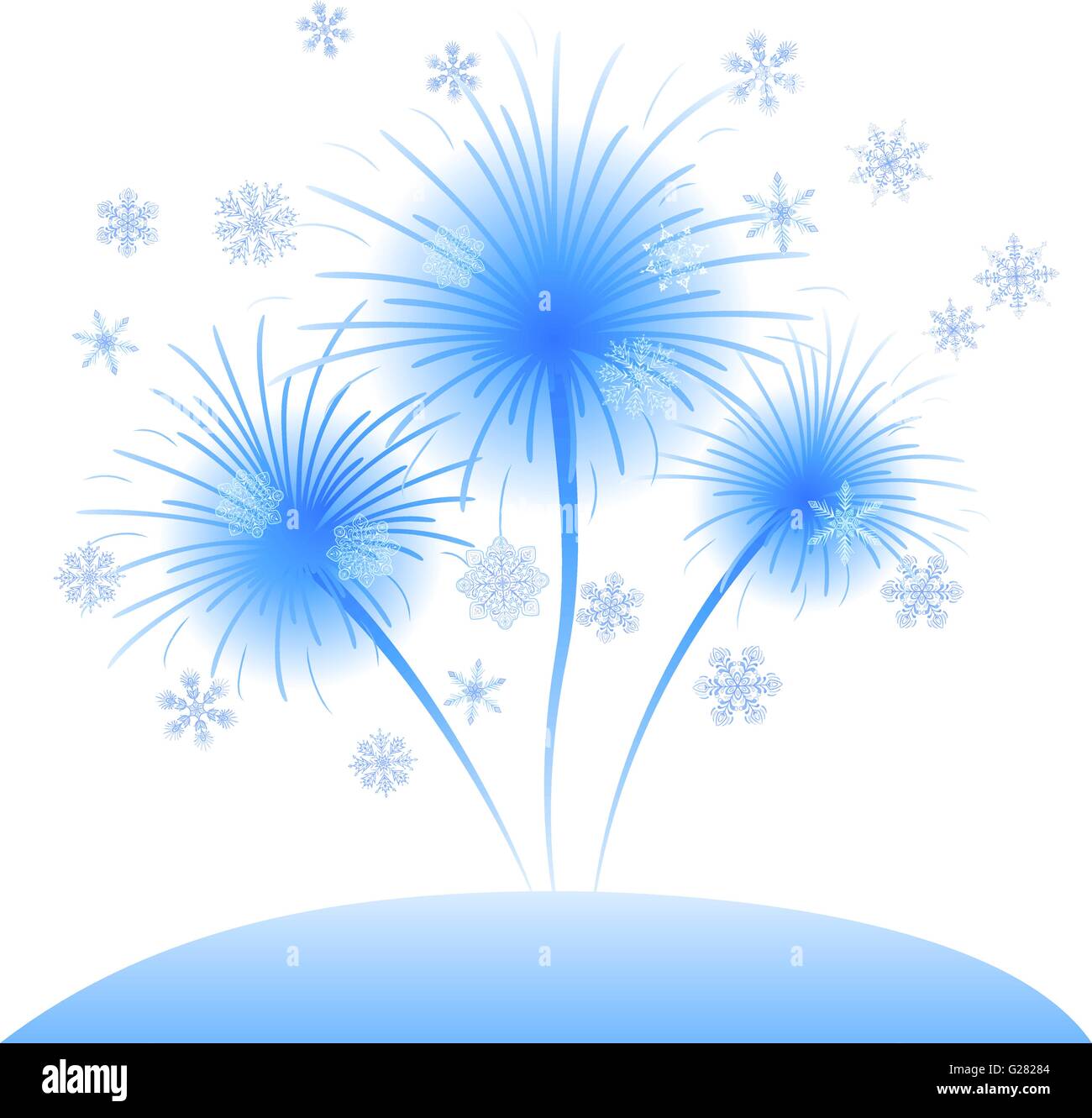 Blossoming ice plant Stock Vector Images - Alamy
