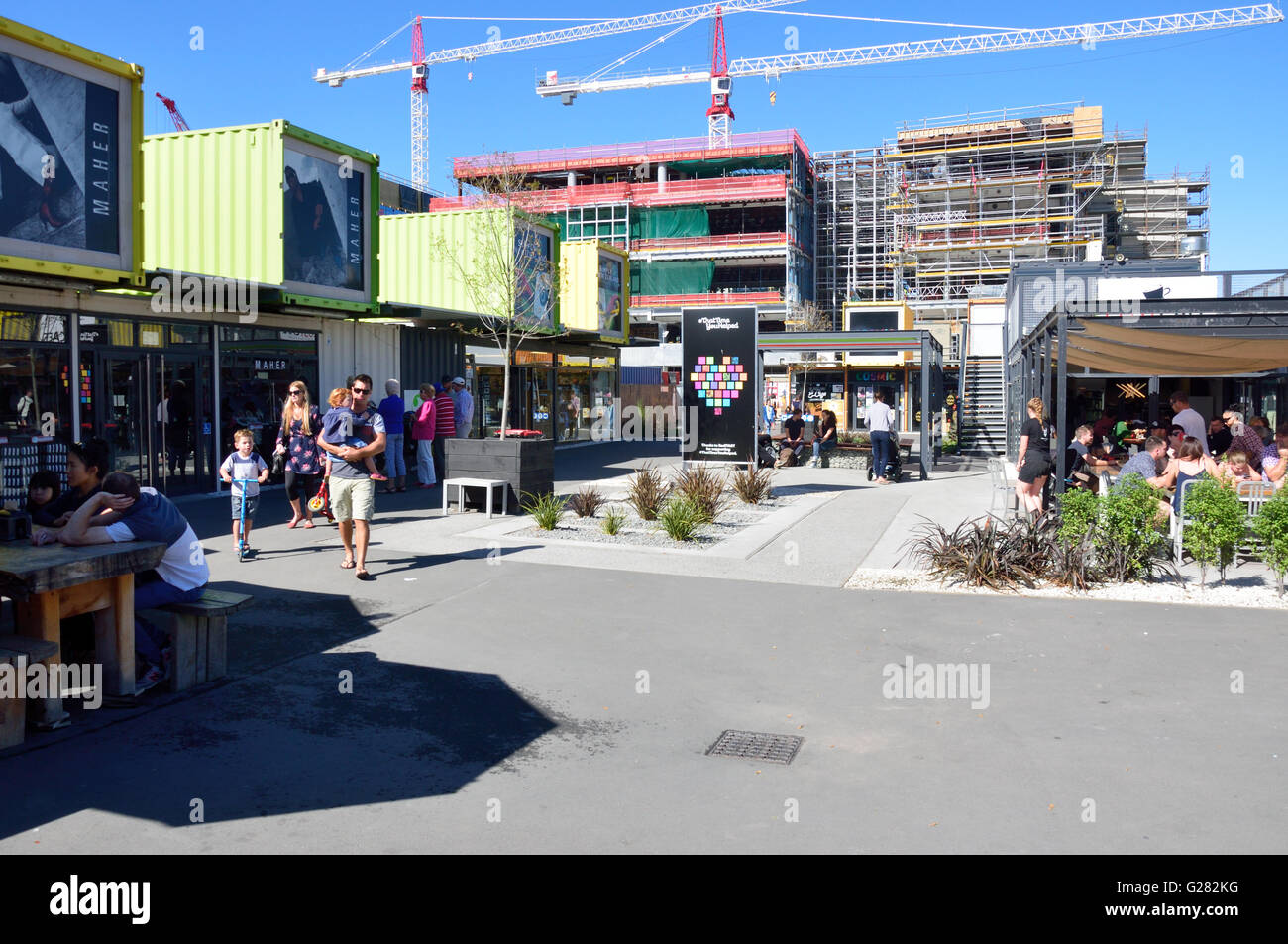 Shipping container mall hi-res stock photography and images - Alamy