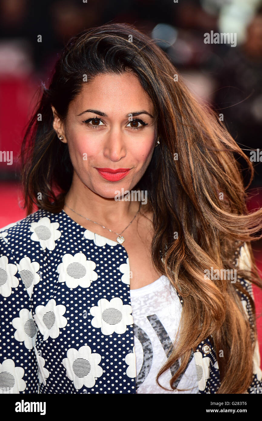 Preeya Kalidas attending the Me Before You European Film Premiere at ...