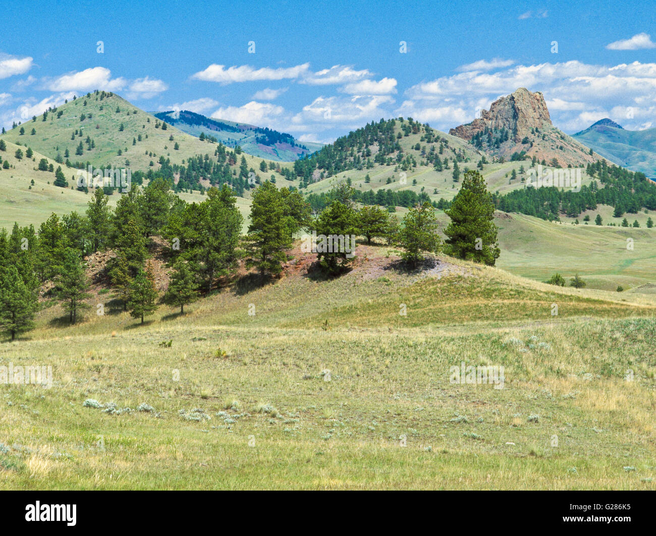 Bearpaw mountains bird tail butte hi-res stock photography and images ...