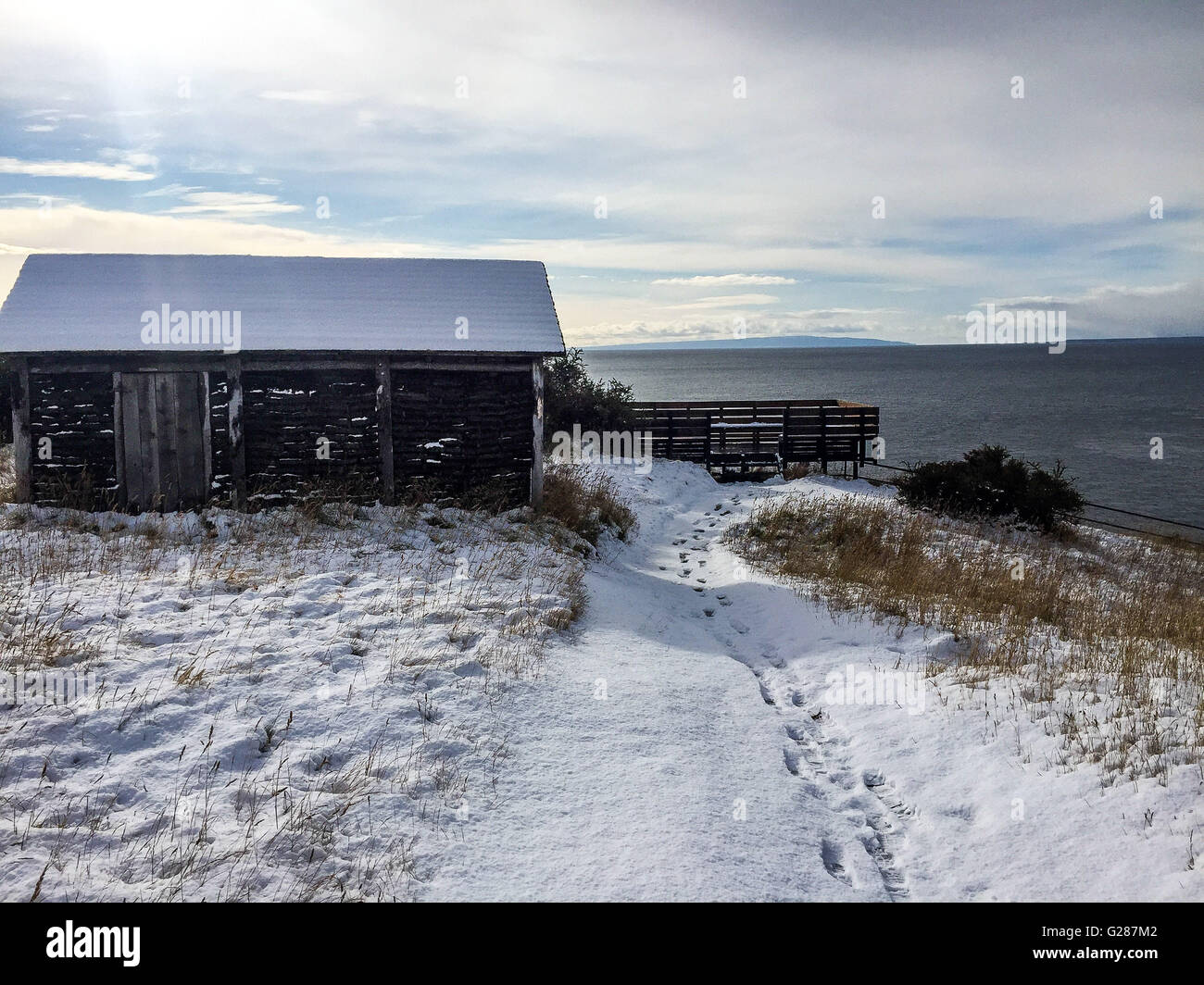 Fuernte Bulnes Fort Chile Stock Photo - Alamy