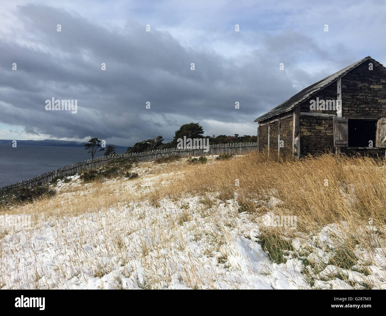 Fuernte Bulnes Fort Chile Stock Photo - Alamy
