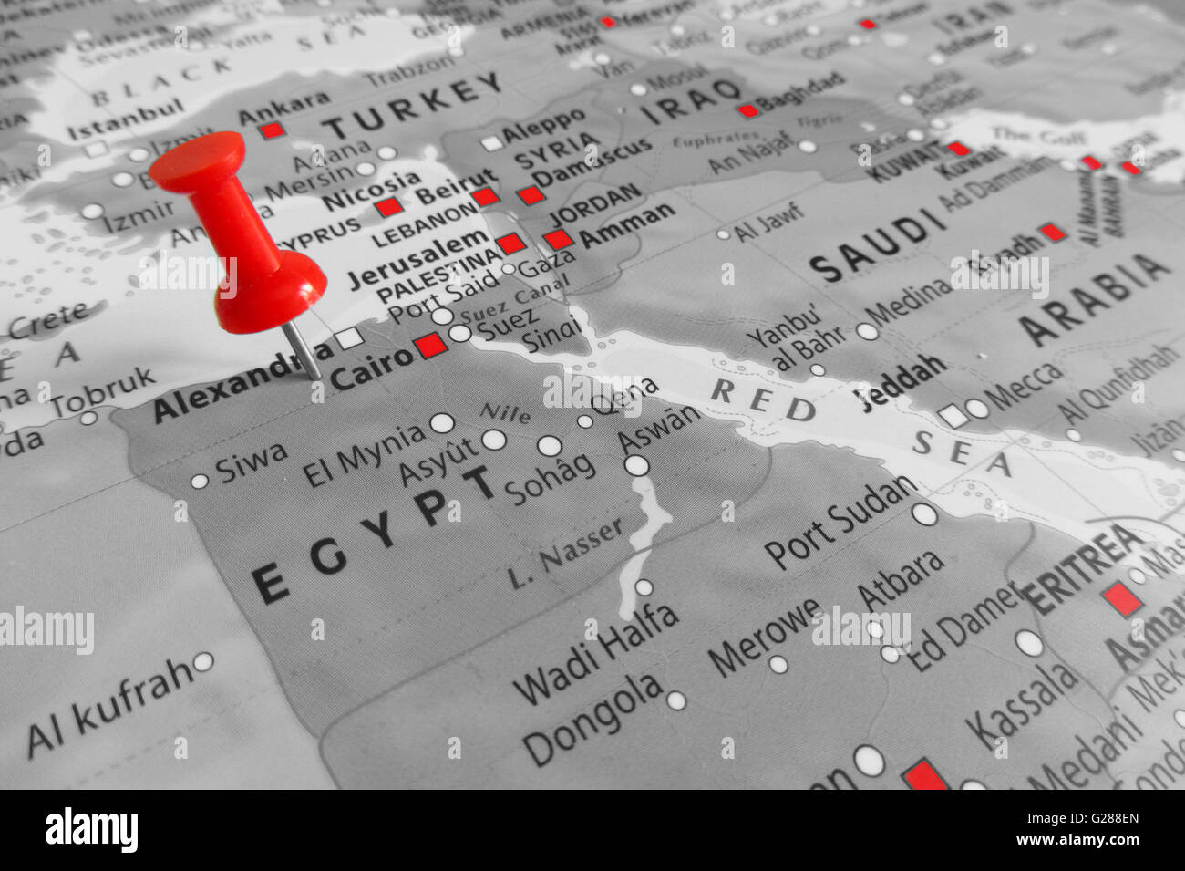 Map libya egypt war hi-res stock photography and images - Alamy