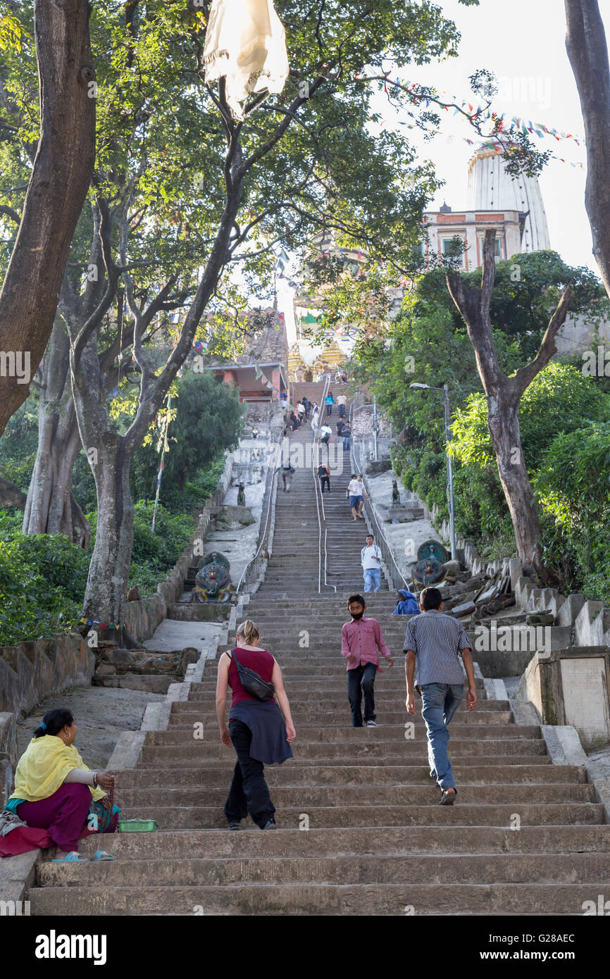Steep stairs hi-res stock photography and images - Alamy