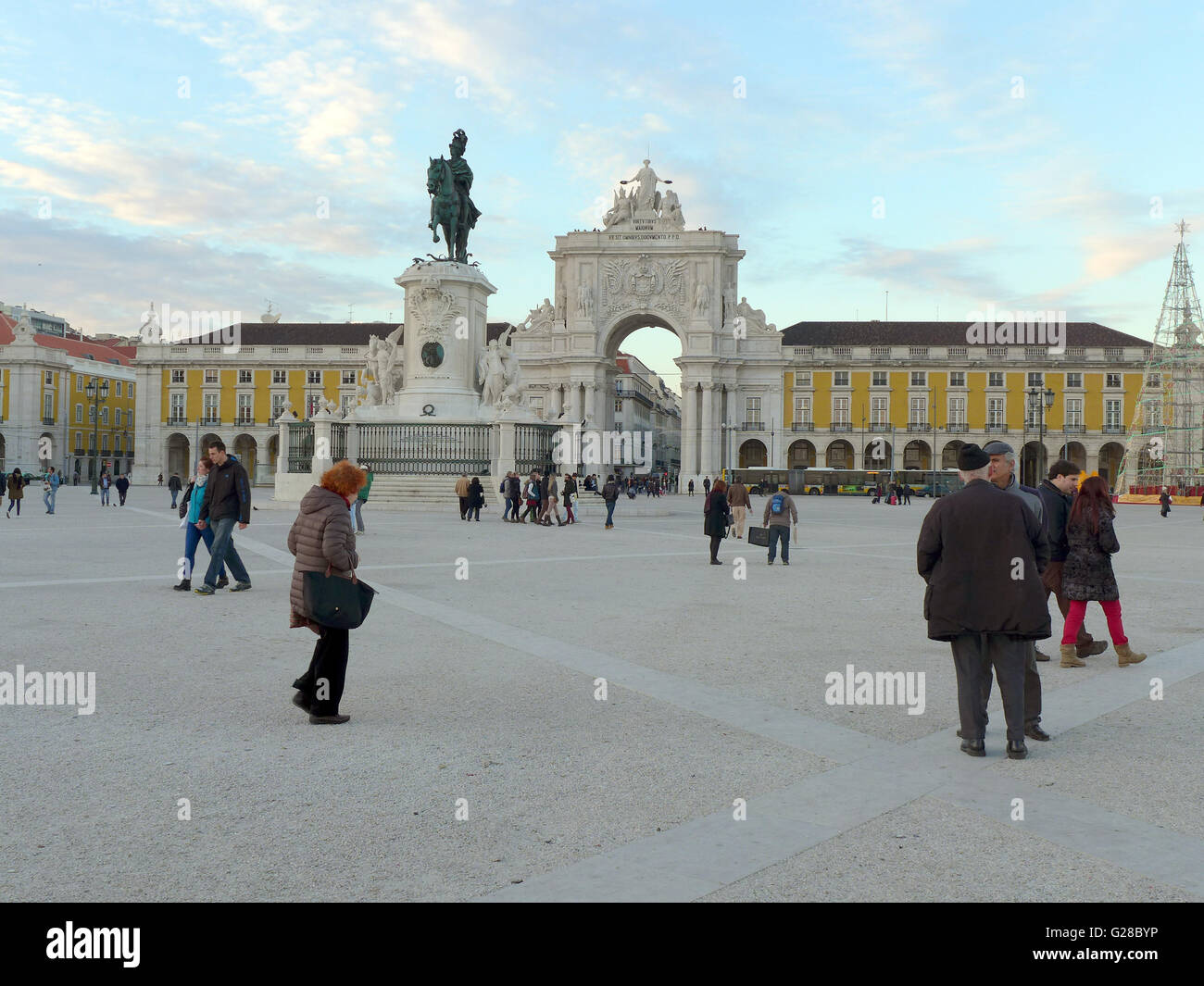 Arco de rua Augusta Stock Photo - Alamy