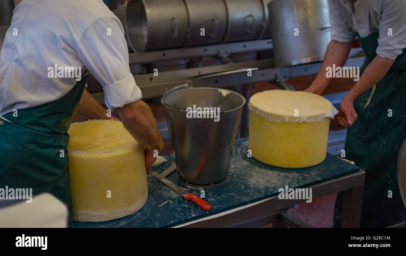 Cheese makers hi-res stock photography and images - Alamy