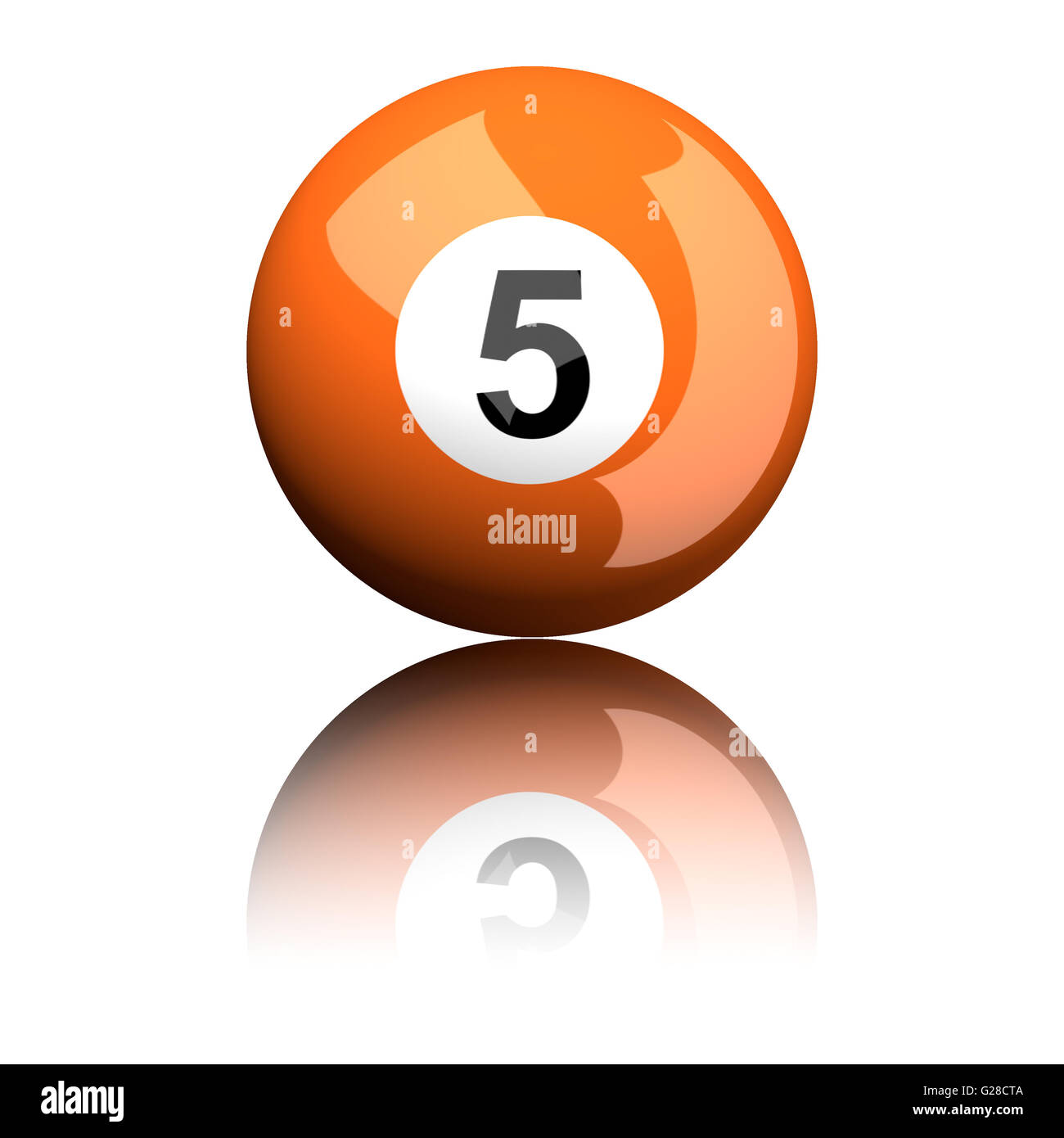 Five billiard ball hi-res stock photography and images - Alamy