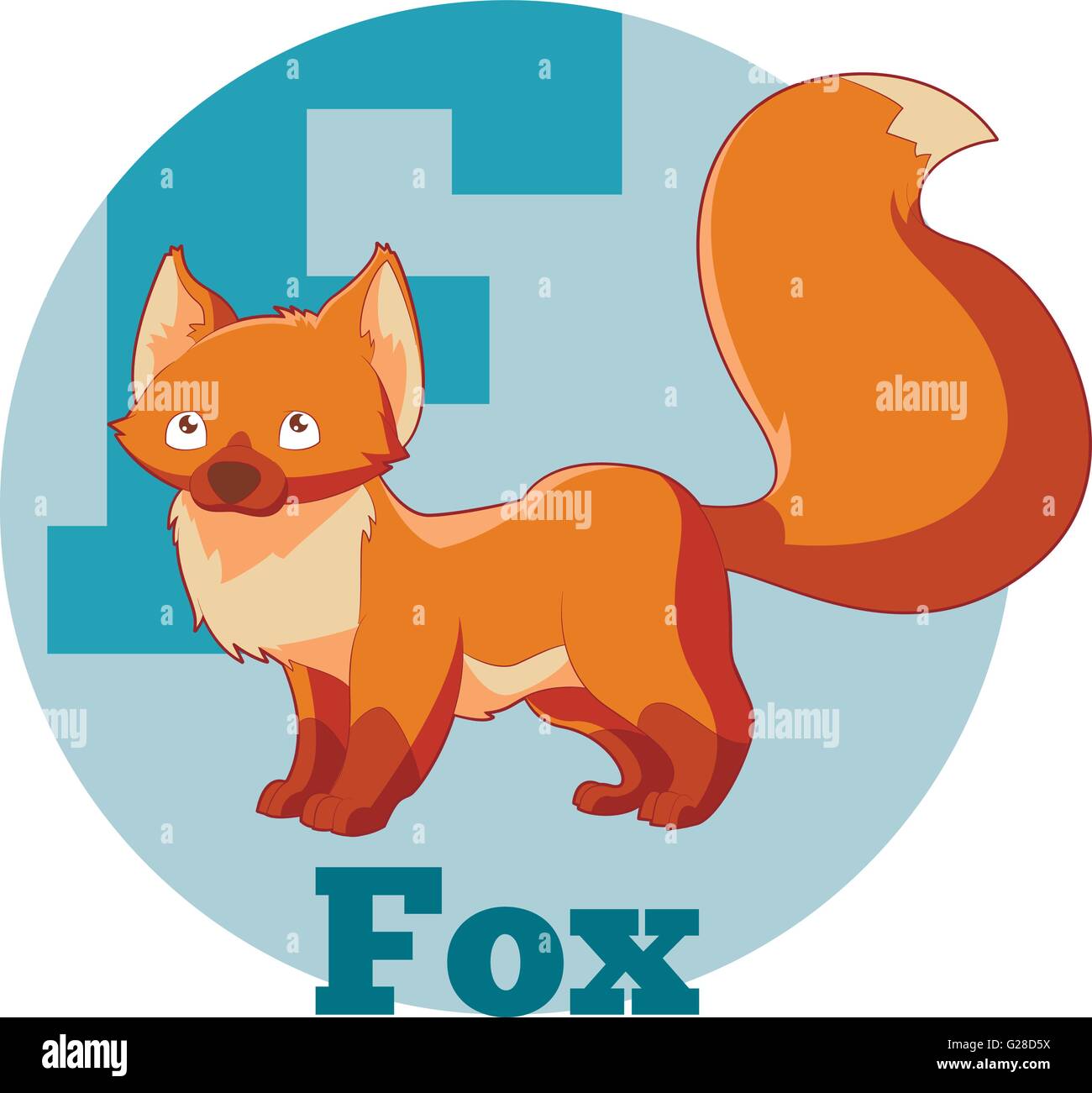ABC Cartoon Fox3 Stock Vector Image & Art - Alamy