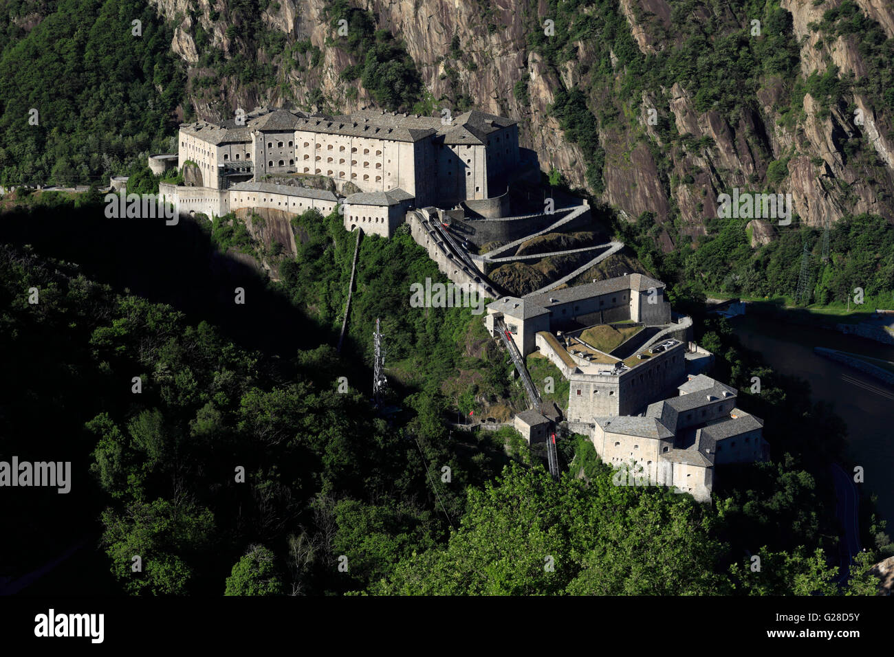 Fort Bard, Aosta Valley, Italy Stock Photo - Alamy